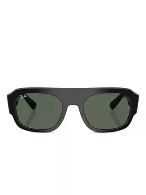 Ray-ban Shield-frame Sunglasses - Black