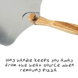 OLD STONE Aluminum Pizza Peel W/ Folding Handle