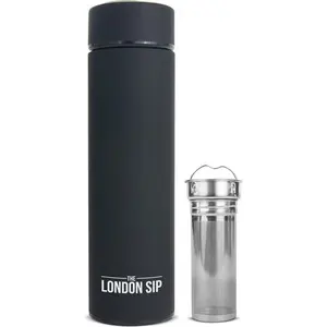LONDON SIP Infuser Bottle 16oz Black