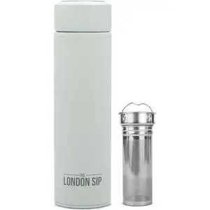 LONDON SIP Infuser Bottle 16oz - Pearl White