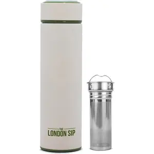 LONDON SIP Infuser Bottle 16oz Safari Beige