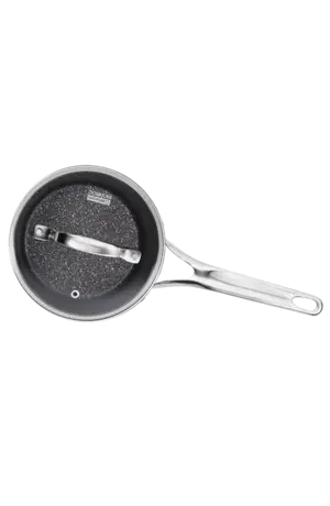 CUISINE::PRO Ironroc Saucepan With Lid 1.5qt - Black