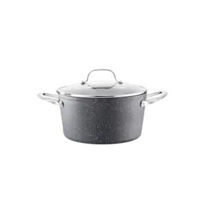 CUISINE::PRO® Ironroc™ 5 Qt Casserole With Lid - Black