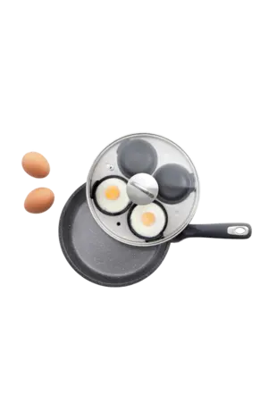 CUISINE::PRO Granite 4-egg Poacher With Lid 1.4qt