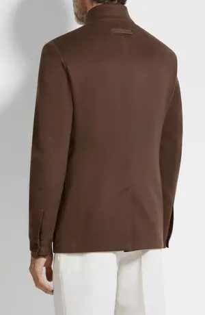 Zegna Oasi Cashmere Il Conte Jacket - Brown