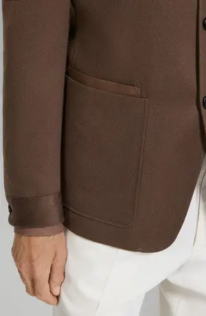 Zegna Oasi Cashmere Il Conte Jacket - Brown