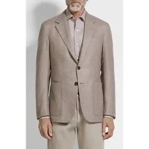 Zegna Button Detailed Coats For Men