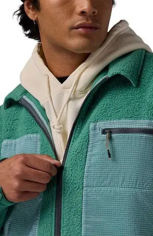 BACKCOUNTRY Wander Pile-fleece Shirt Jacket - Gearhead Green