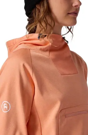 BACKCOUNTRY Meltdown Water-resistant Hoodie - Peach Sky