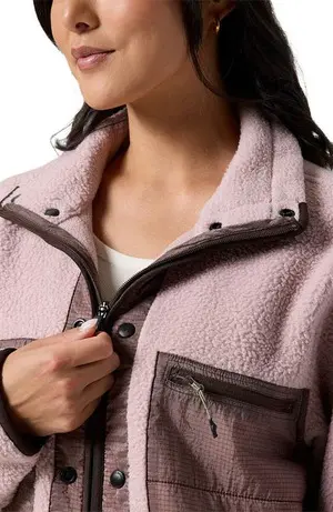 BACKCOUNTRY Wander Pile-fleece Jacket - Bark
