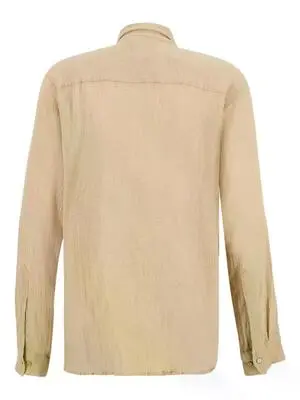 Spiritum Tulum Button-down Collar Long-sleeve Shirt - Neutrals