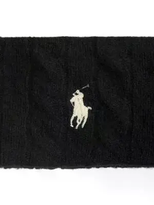 Polo Ralph Lauren Cable-knit Headband - Black