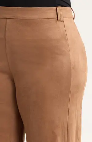 Lyssé Vionette Faux Suede Wide Leg Pants