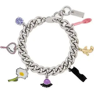 Marc Jacobs Dollhouse Charm Bracelet - Silver/multi