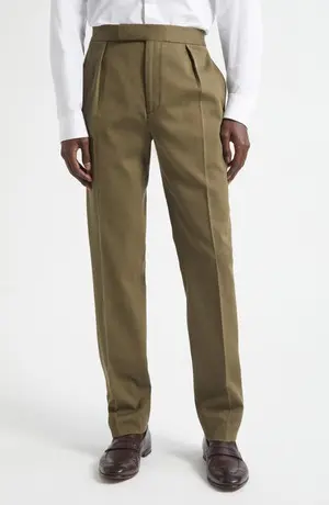 Ralph Lauren Purple Label Textured Pants For Men