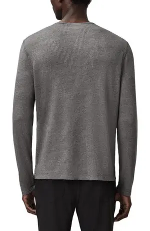 John Varvatos Klaus Burnout Rib Henley