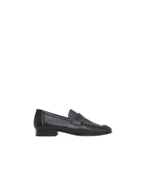 MANSUR GAVRIEL Ruched Loafer Black