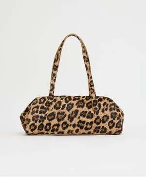 MANSUR GAVRIEL Helios Shoulder Bag - Leopard Pony Hair