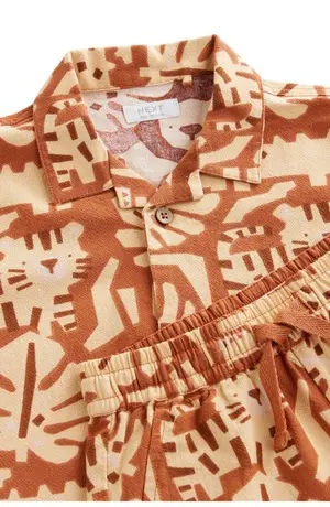NEXT Safari Shirt And Shorts Set