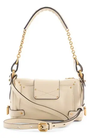 Chloé Small Paddington Leather Shoulder Bag - Cloudy Cream