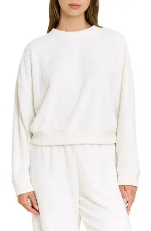 Honeydew Intimates Comfort Queen Relaxed Fit Sweatshirt - Ivory