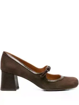 Chie Mihara 40mm Block-heel Buckled Pumps