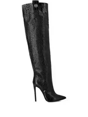 Philipp Plein Mid Heel Boots For Women