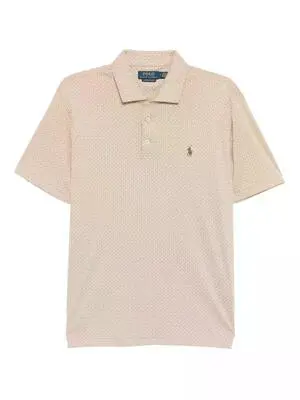 Polo Ralph Lauren Logo-embroidered Polo Shirt - Neutrals