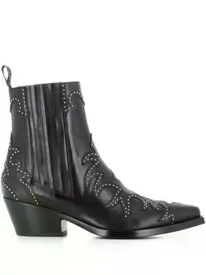 Sartore 50mm Studded Leather Boots