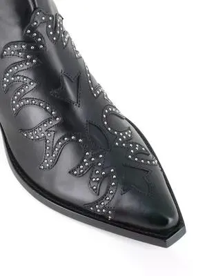Sartore 50mm Studded Leather Boots