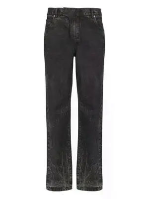Balmain Mid Rise Jeans For Men