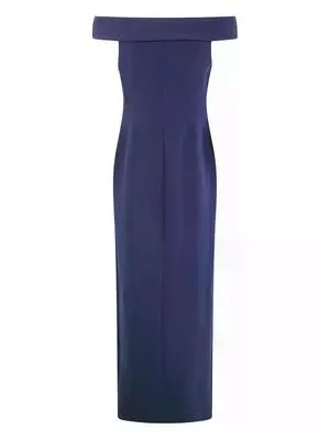 Ralph Lauren Off-shoulder Split Maxi Dress