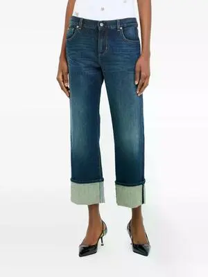 Liu Jo Turn-up Hem Jeans