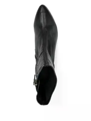 DEL CARLO Leather Pointed-toe Boots