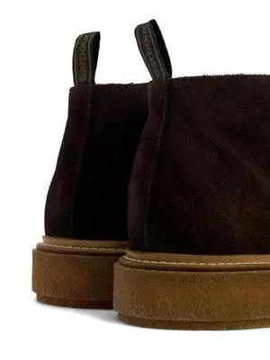 Barbour Blaine Suede Lace-up Boots - Brown