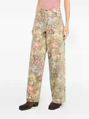 Liu Jo Floral-print Trousers