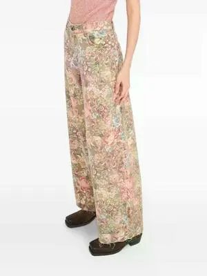 Liu Jo Floral-print Trousers