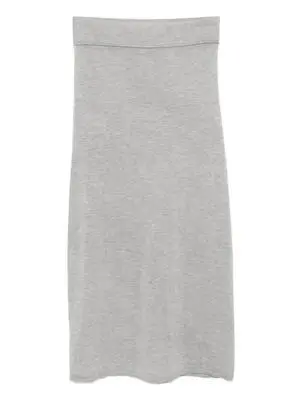 TOTÊME Knitted Skirt - Grey