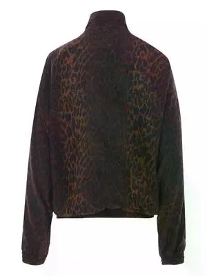 Balenciaga Leopard-print Zip-up Jacket