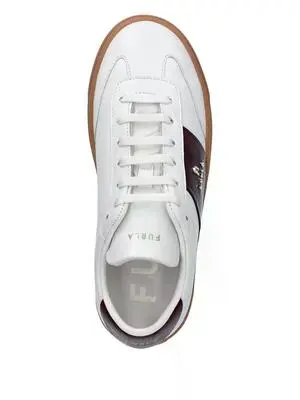 Furla Leather Panelled Sneakers