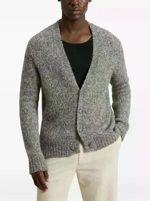 Woolrich Alpaca Wool-blend Speckled Cardigan