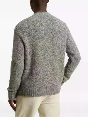 Woolrich Alpaca Wool-blend Speckled Cardigan
