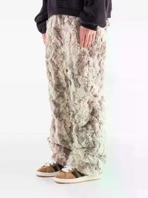 ERL Faux-fur Trousers