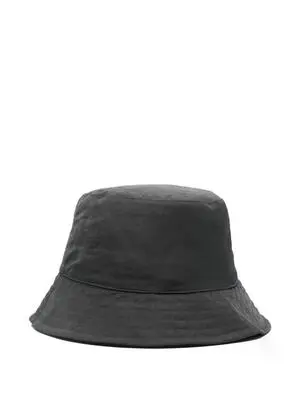 AMI Paris De Coeur-logo Bucket Hat - Grey