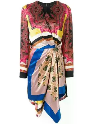 Etro Patterned Knot Dress