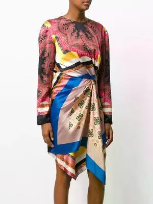 Etro Patterned Knot Dress