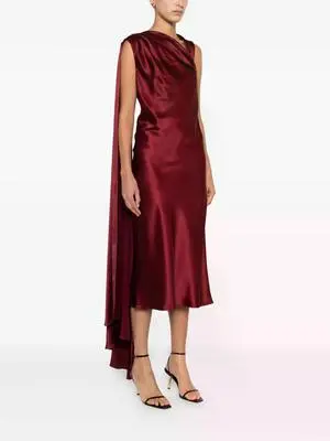 Max Mara Silk Asymmetric Dress