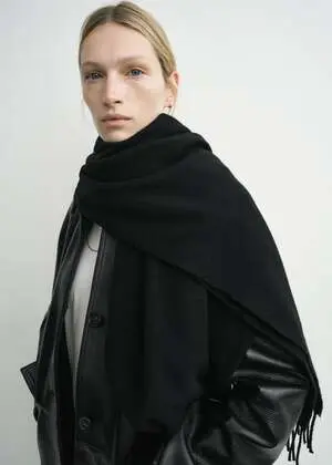 TOTEME Cashmere Scarf - Black