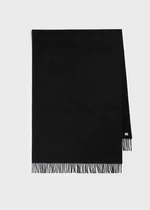TOTEME Cashmere Scarf - Black