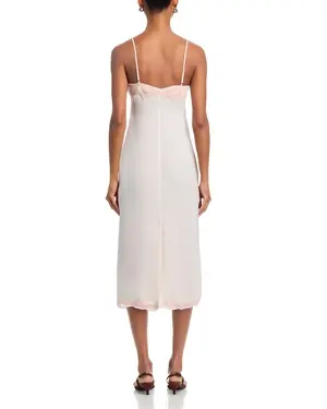 Rag & Bone Ann Embellished Slip Midi Dress